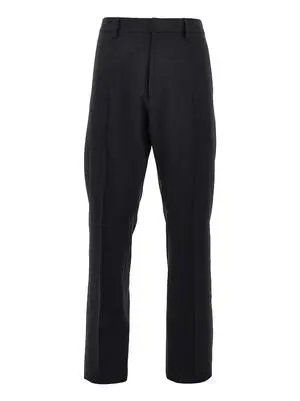 Dsquared2 Stretch Wool Tailored Pants - Black