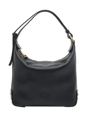 TOD'S Mini Metal Dots Handbag - Black