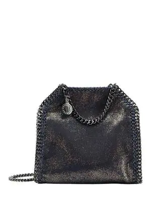 Stella McCartney Falabella Tiny Shiny Shaggy Deer Crossbody Bag - Multicolor