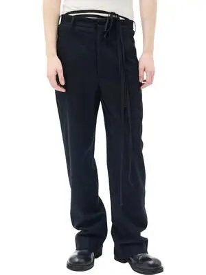ANN DEMEULEMEESTER Tailored Trousers - Black