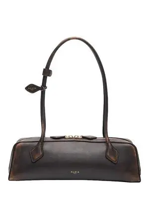Alaïa Calfskin Shoulder Bag - Brown