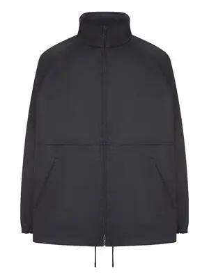 Saint Laurent Technical Fabric Wind Jacket - Blue