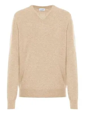 Malo V-neck Sweater - Cream