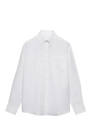 Prada Linen Shirt - White