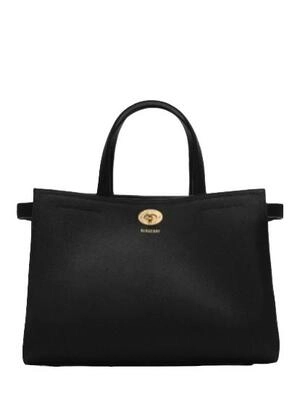 Burberry Small Check Cotswolds Tote Black