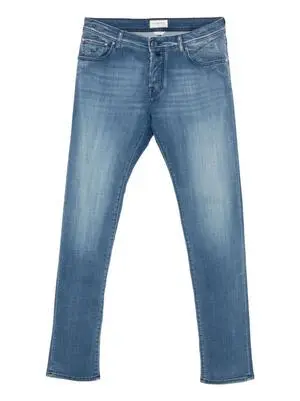 Jacob Cohen Buttoned Jeans - Light Blue