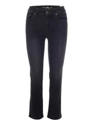 Liu Jo Belt-loop Jeans - Black