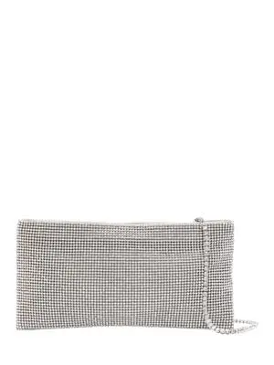 Benedetta Bruzziches Benedetta Bruzziches Jeweled Shoulder Bag Gray