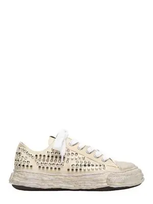 Mihara Yasuhiro Peterson Studded Low-top Sneakers - White