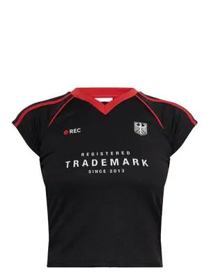 Vetements Printed Sports T-shirt - Black
