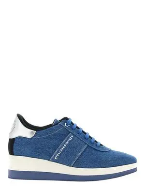 Stella McCartney Sneakelyse Wedge Sneakers - Blue