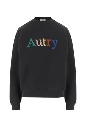 AUTRY Crew Neck Sweatshirt - Black