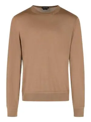 TOM FORD Long-sleeved Pullover - Brown