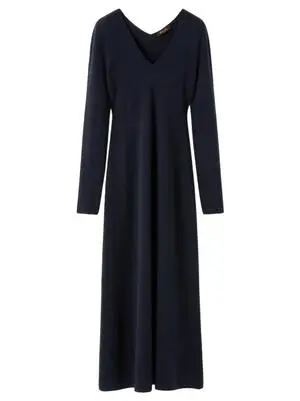 Loro Piana Kamet Dress - Navy Blue