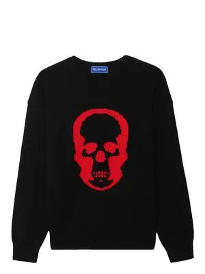 Zadig&Voltaire Oversized Cashmere Skull Sweater - Black