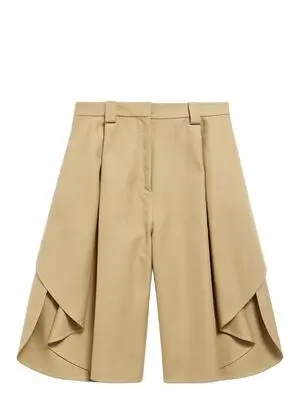 Balenciaga Tulip Bermuda Shorts - Brown