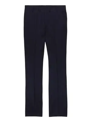 Prada Wool Tailored Pants - Blue