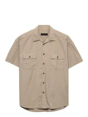 Prada Cotton Blend Shirt - Grey