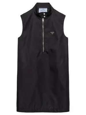 Prada Sleeveless Re-nylon Dress - Black