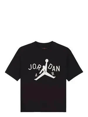 JORDAN X Nina Chanel Abney Logo Print T-shirt - Black