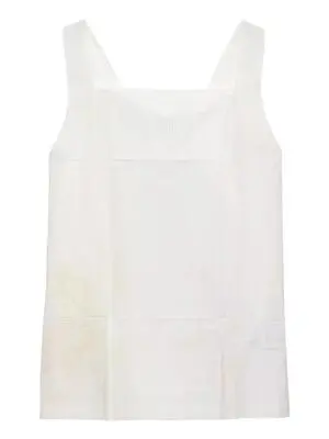 Prada Cotton Top - Neutrals