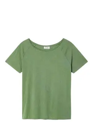 American Vintage American Vintage "laloom" Raglan Sleeve T-Shirt Green