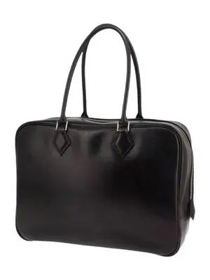 Hermès 2003 Plume Satchel Bag - Black