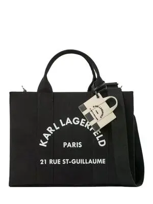 Karl Lagerfeld Rue St-guillaume Tote Bag - Black