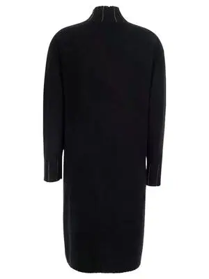 FABIANA FILIPPI Fabiana Filippi Mini Bead-Embellished High-Neck Dress