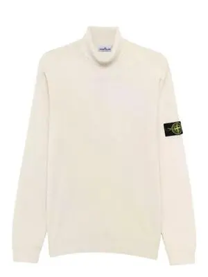 Stone Island Rws Wool Turtleneck Sweater - Neutrals