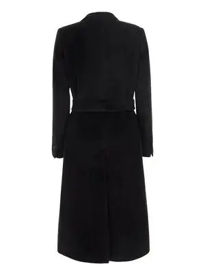 Tagliatore Double-breasted Belted Coat - Brown