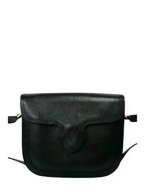 Saint Laurent 20th Century Leather Crossbody Bag - Black