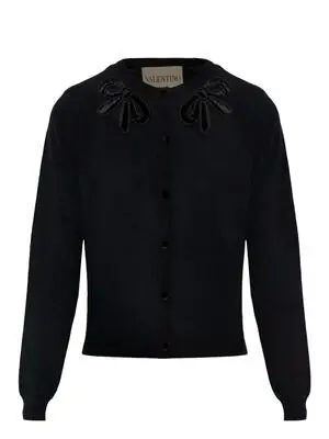 Valentino Garavani Embellished Cardigan - Black