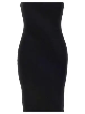 KAOS Kaos Lace-Up Knitted Midi Dress