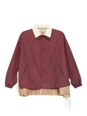 Undercover Drawstring-hem Jacket - Red