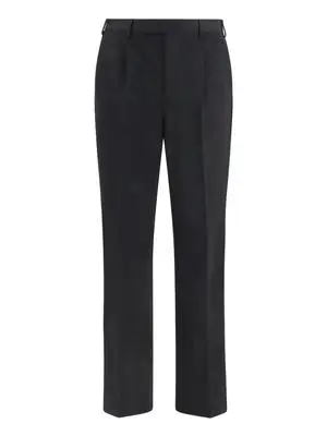 PT TORINO Samuel Double-pleated Trousers - Black