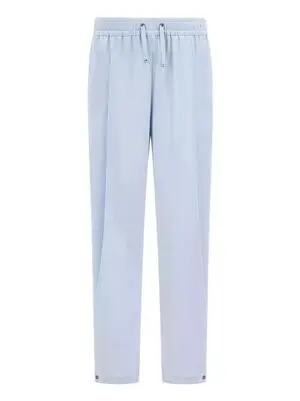HERNO Herno Resort Satin-Finish Straight Trousers