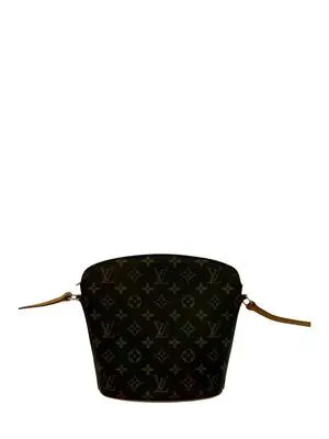 LOUIS VUITTON Monogram Drouot Crossbody Bag - Brown
