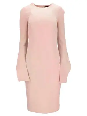 TOM FORD Ruffled Sleeves Dress - Pink