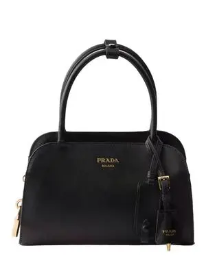 Prada Leather Handbag - Black