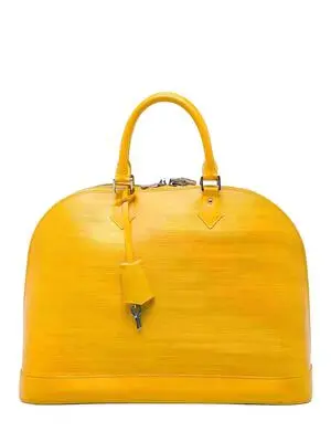 LOUIS VUITTON Epi Alma Gm Handbag - Yellow