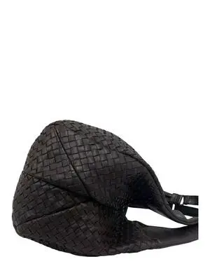 Bottega Veneta Large Nappa Intrecciato Hobo Bag - Brown