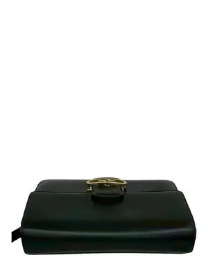 Gucci 20th Century Calfskin Crossbody Bag - Black