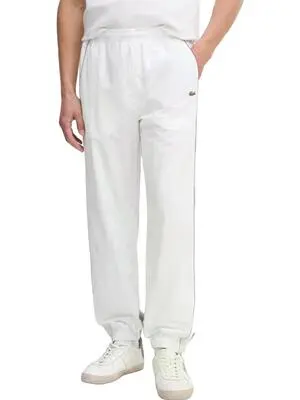 Lacoste Logo-patch Track Pants - White