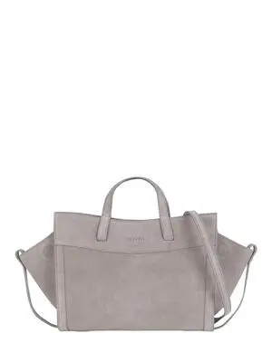 SAONARA BRAND Suede Mini Shopping Bag - Grey