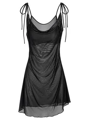 ALOMA STUDIO Mini Mesh Dress - Black