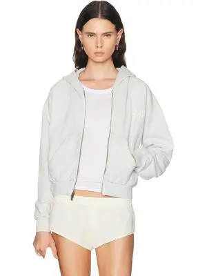 Fear Of God 90's Full Zip Hoodie - Washed Overcast