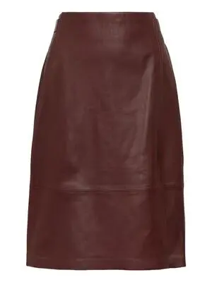 VINCE Vince Leather Pencil Skirt