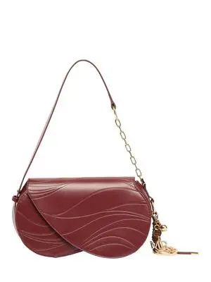 Marina Rinaldi Marina Rinaldi Faux Leather Shoulder Bag Red