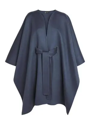 Colombo Cashmere Cape - Blue